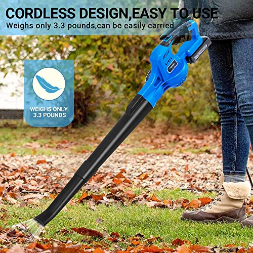 WISETOOL 20V Cordless Leaf Blower