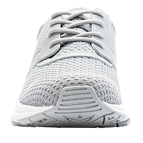 Propét Women Stability X Sneaker, Light Grey, 6 2X-Wide