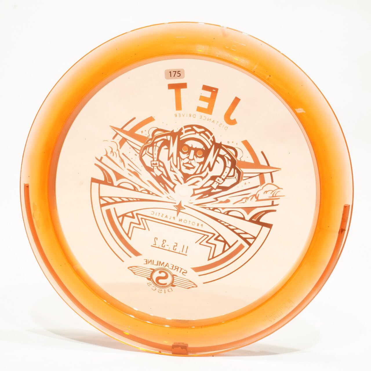 Streamline Jet (Proton) Distance Driver Golf Disc, Pick Color/Weight [Stamp & Exact Color May Vary] Blue 175-176 Grams