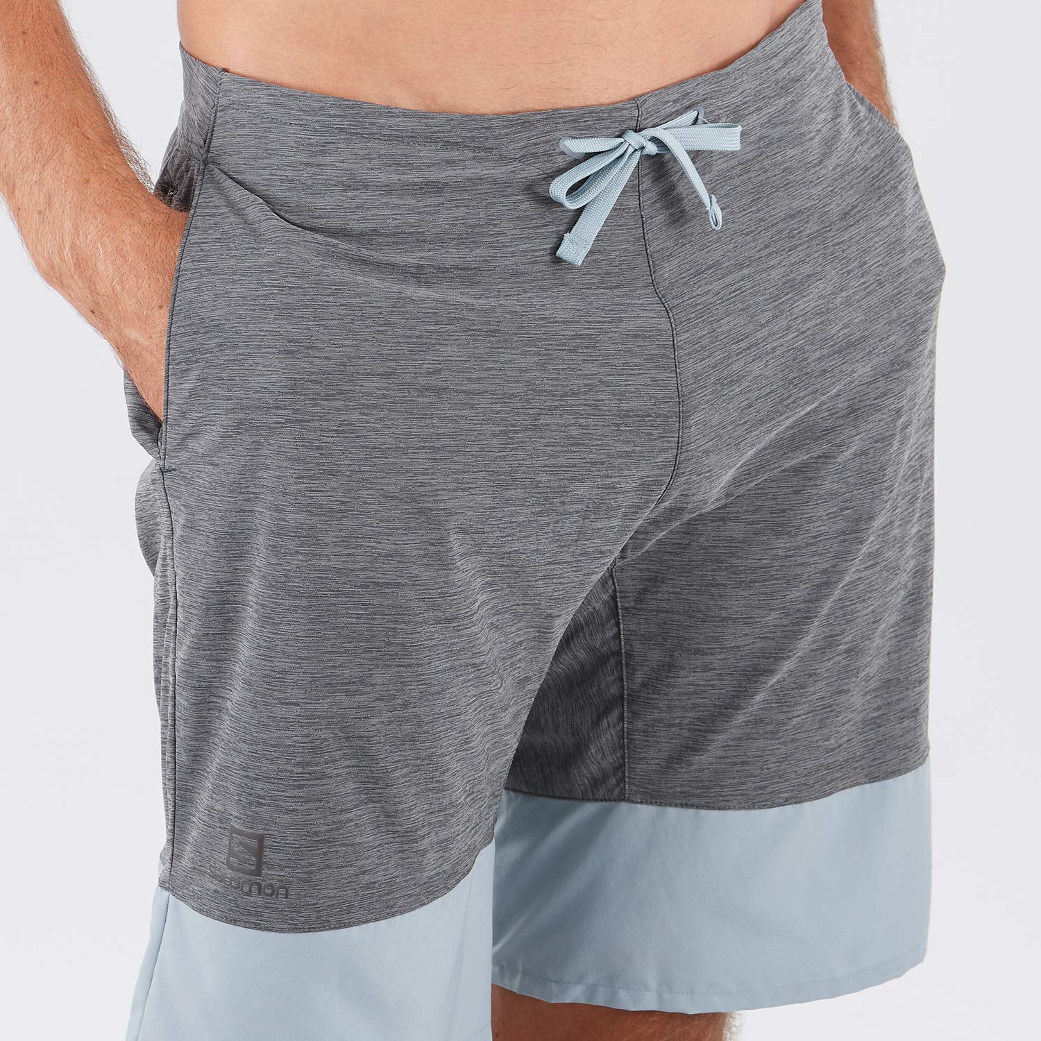 Salomon Men's Standard Cargo Shorts, Ebony, L