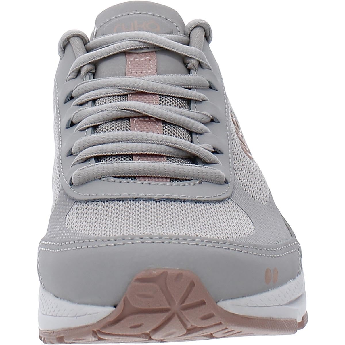 Ryka Womens Brave Leather Trim Athletic and Training Shoes Taupe 11 Medium (B,M)
