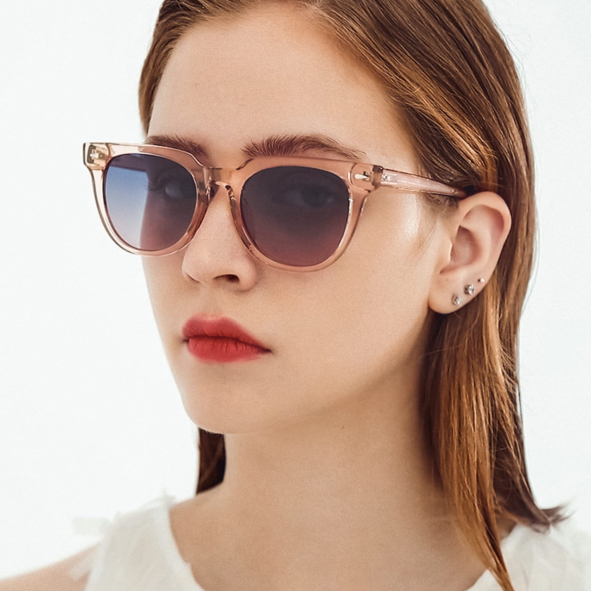 SUNGAIT Classic Retro Polarized Sunglasses for Women Trendy Sun Glasses UV400 100% Protection