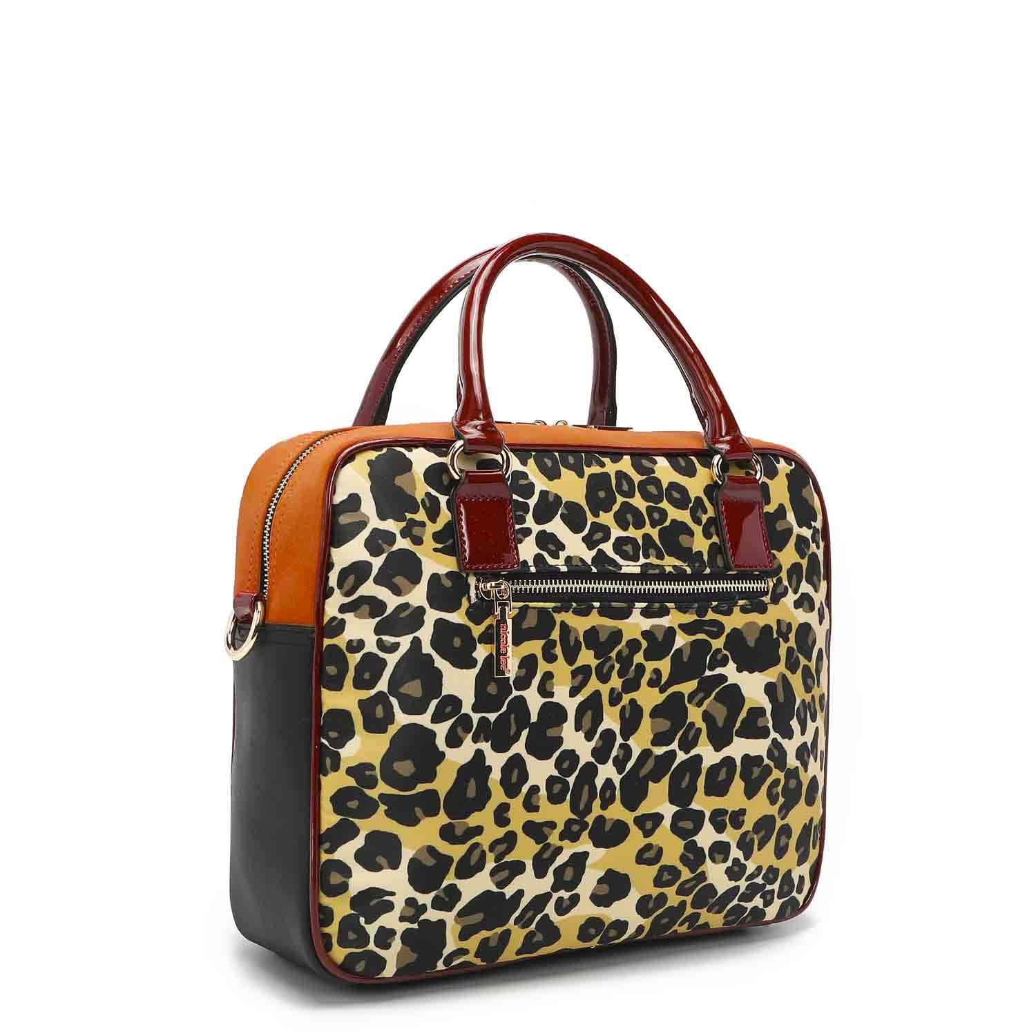 Nicole Lee Wild Lips Top Handle Handbag