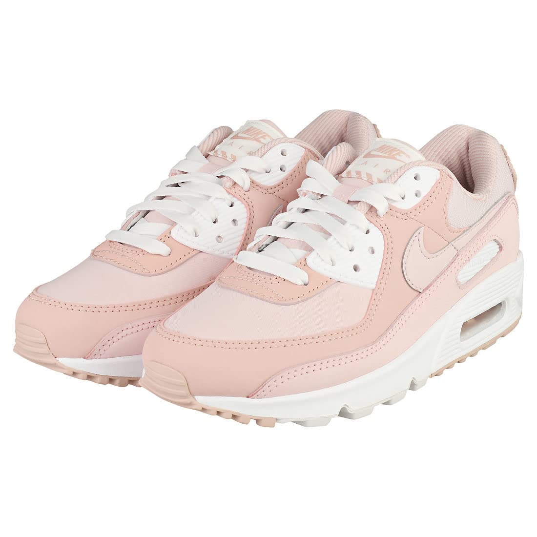 Nike Womens W Air Max 90 Sneaker, BARELY ROSE/BARELY ROSE-PINK OXFORD, 5 UK (7 US)
