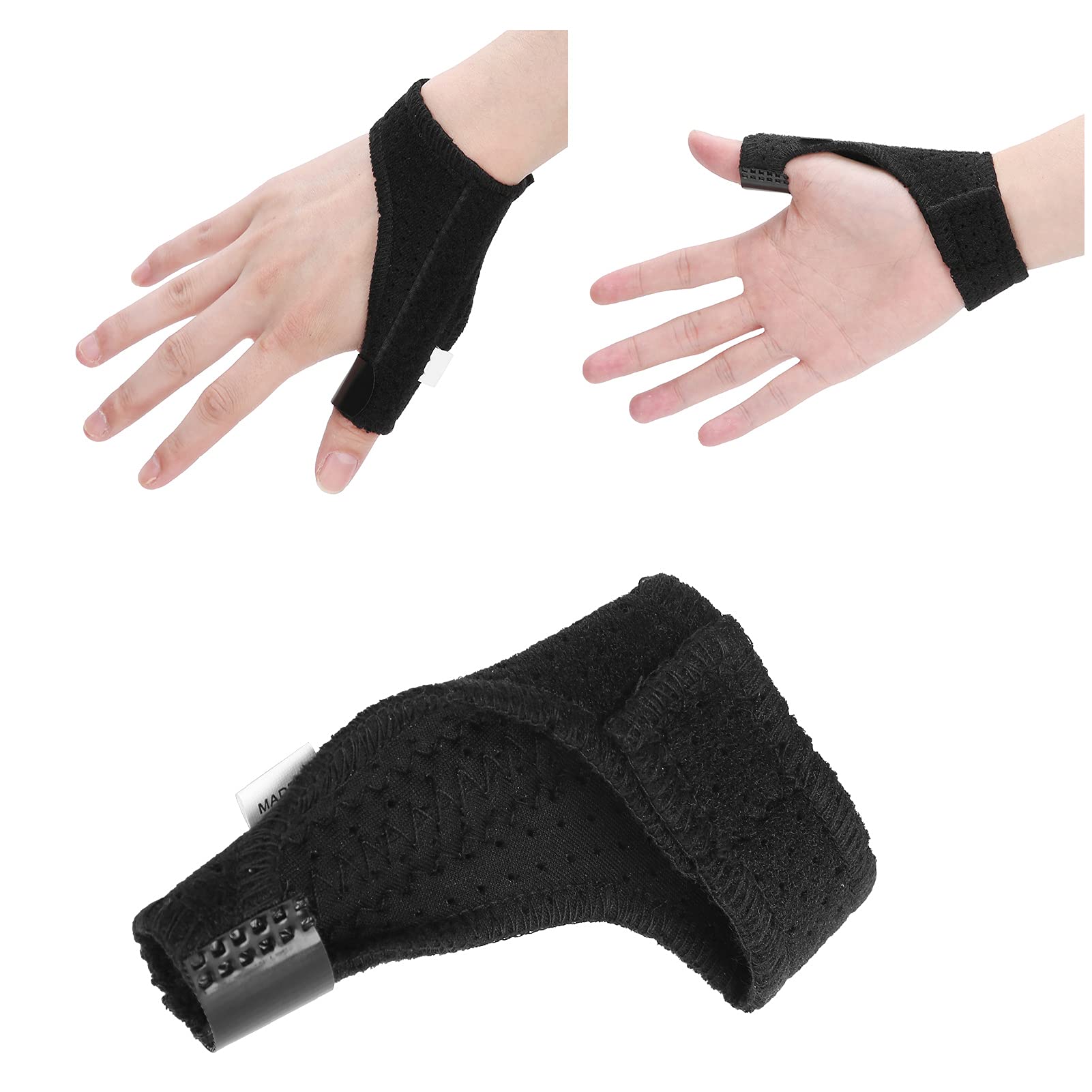 Thumb Corrector Stabilizer, Adjustable Thumb Splint, Wrist Thumb Stabilizer with Built in Aluminum Bar, Children Thumb Support Brace, for Thumb Bone Fracture, Ligament Injury, Finger Sprain(XS)