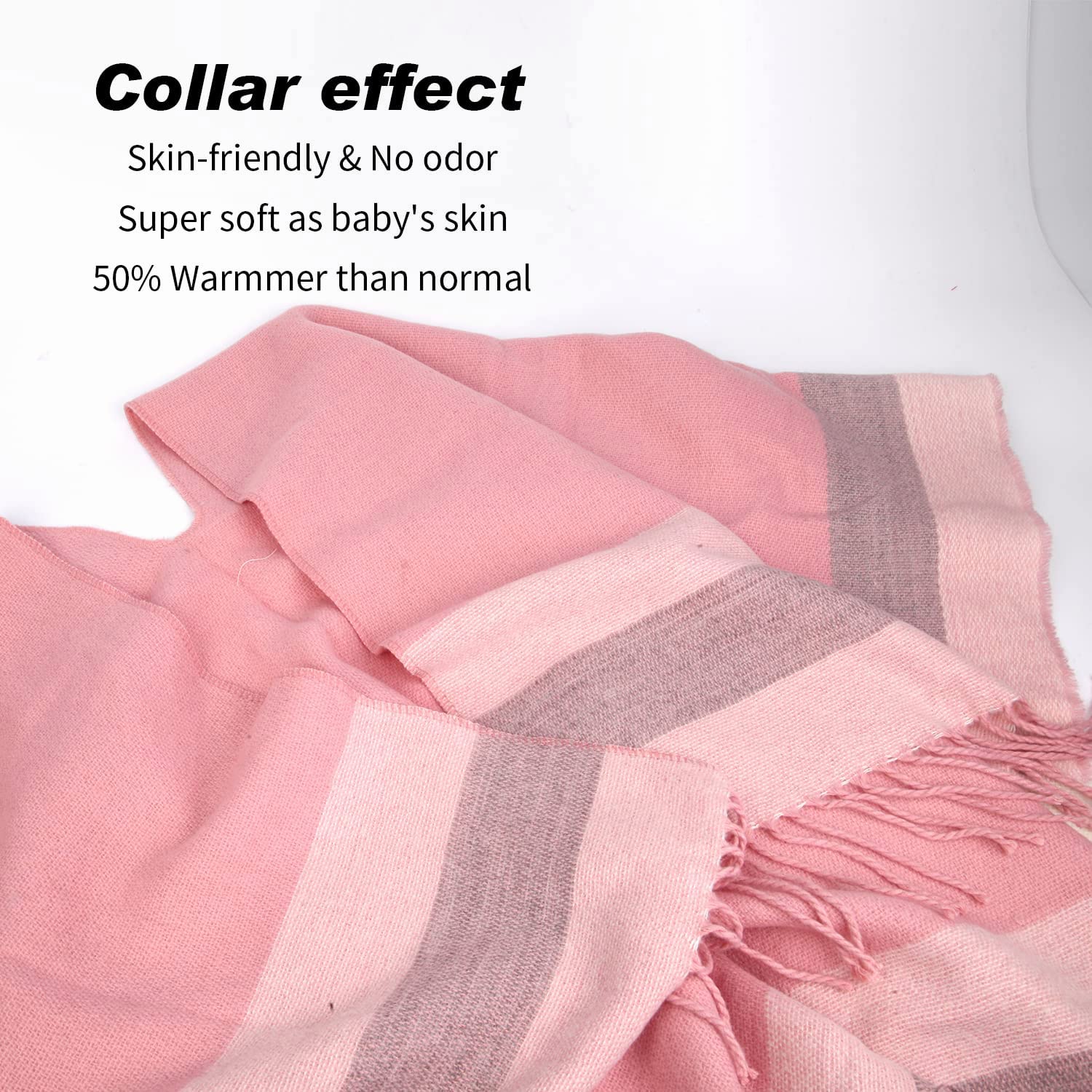 WINUP Women's Shawls Wraps Poncho Sweater Cape Blanket Open Front Scarf Coat for Fall Winter for Women