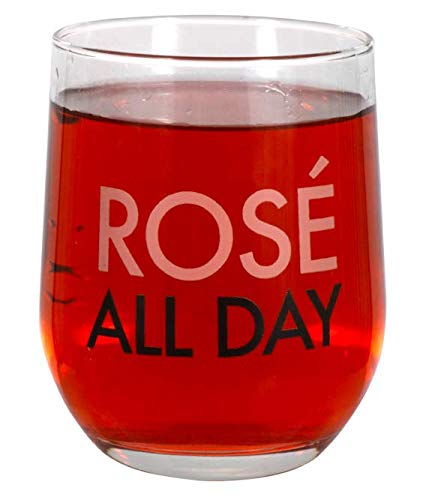 Rose' All Day stemless wineglass