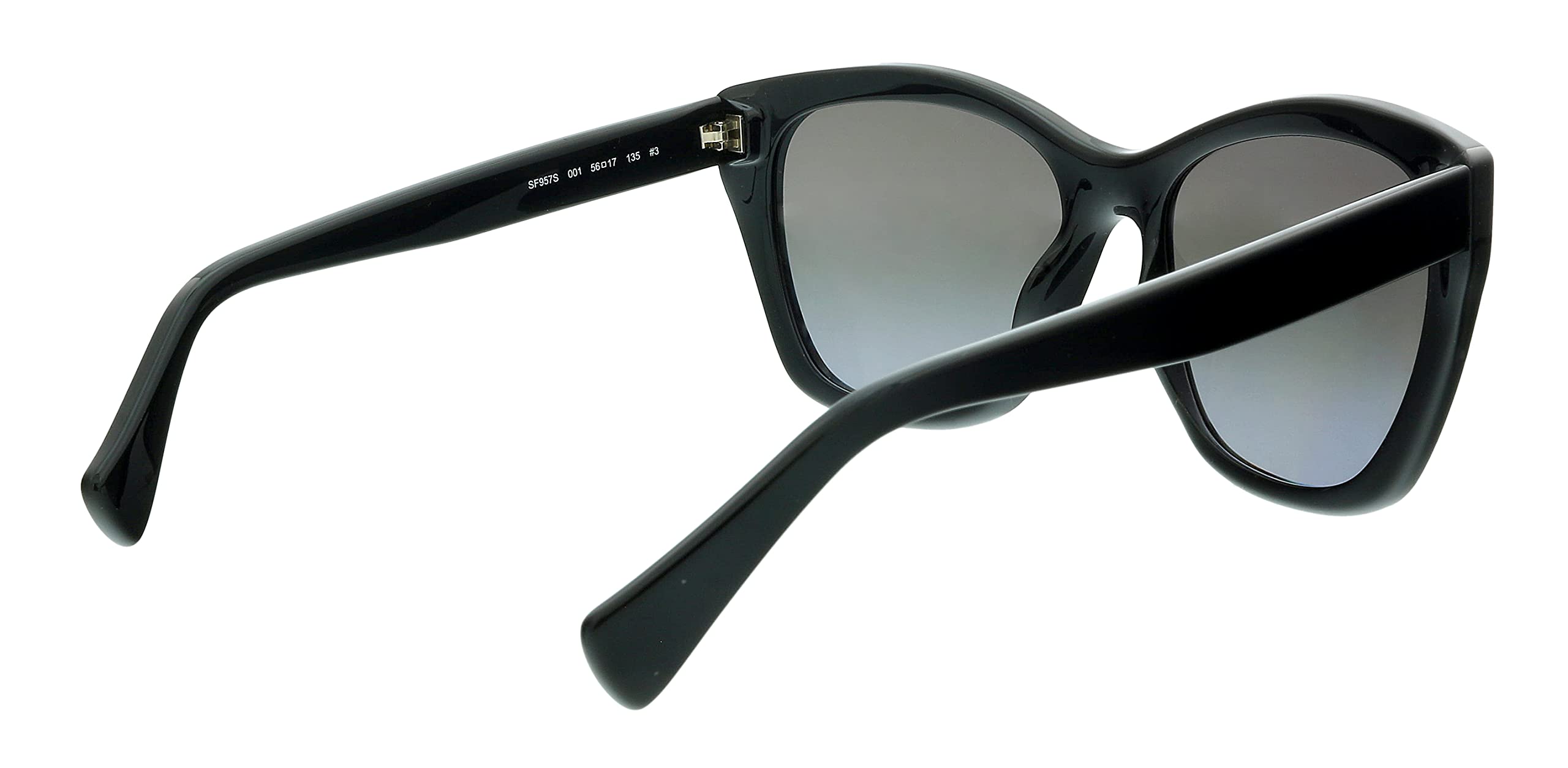 Salvatore Ferragamo Grey Gradient Cat Eye Ladies Sunglasses SF957S 001 56