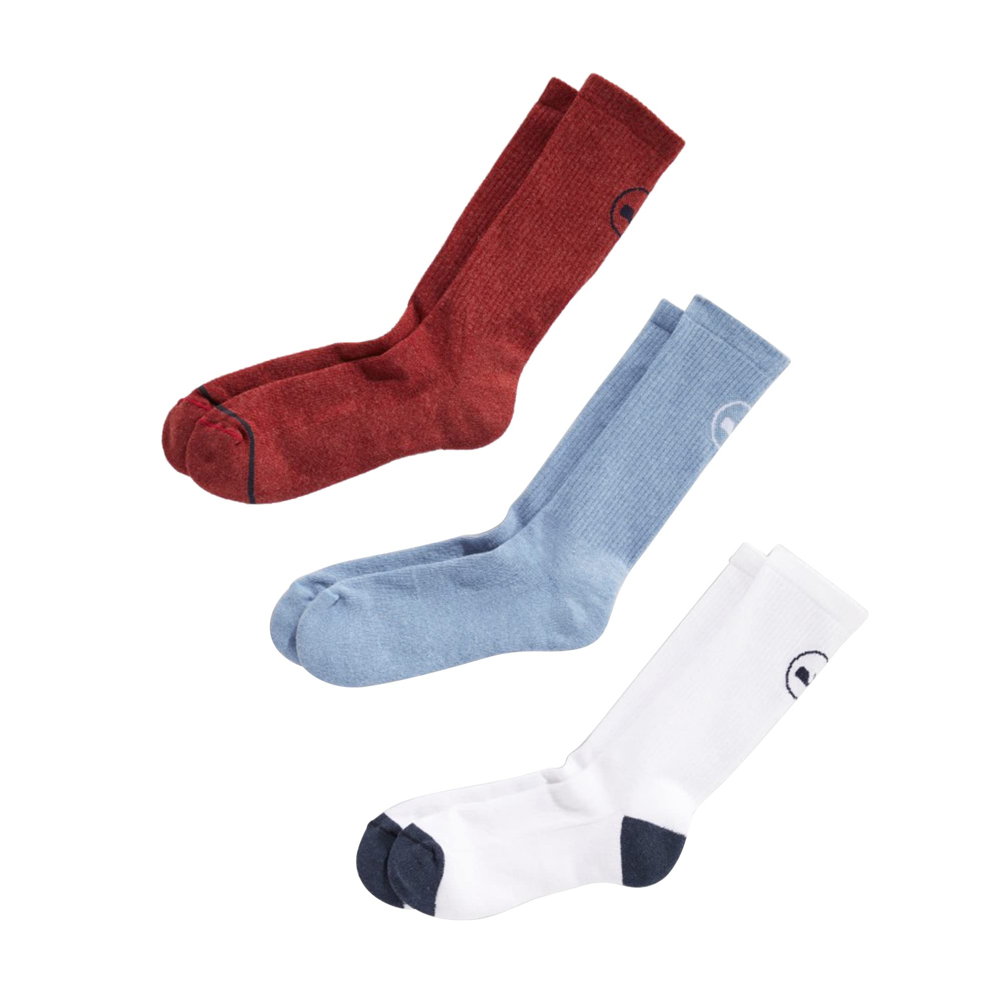 vineyard vines Men's On-The-Go 3-Pack Socks, Multi, onesz