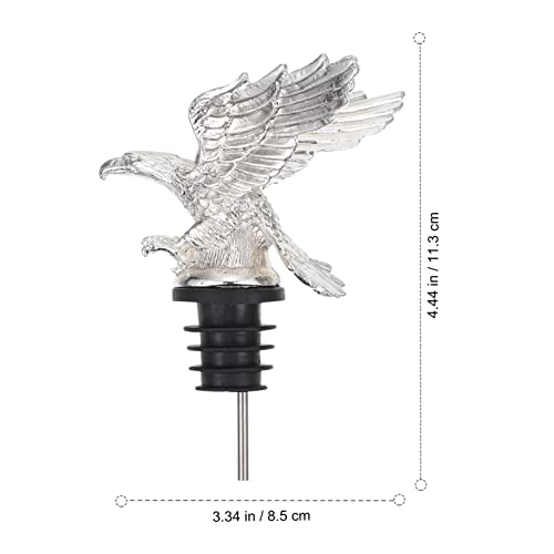 Wine Stopper Wine Bottle Pourer: Wine Aerator Pourer Eagle Shaped Bottle Stopper Liquor Pour Spout Wine Cocktail Dispenser for Home Bar