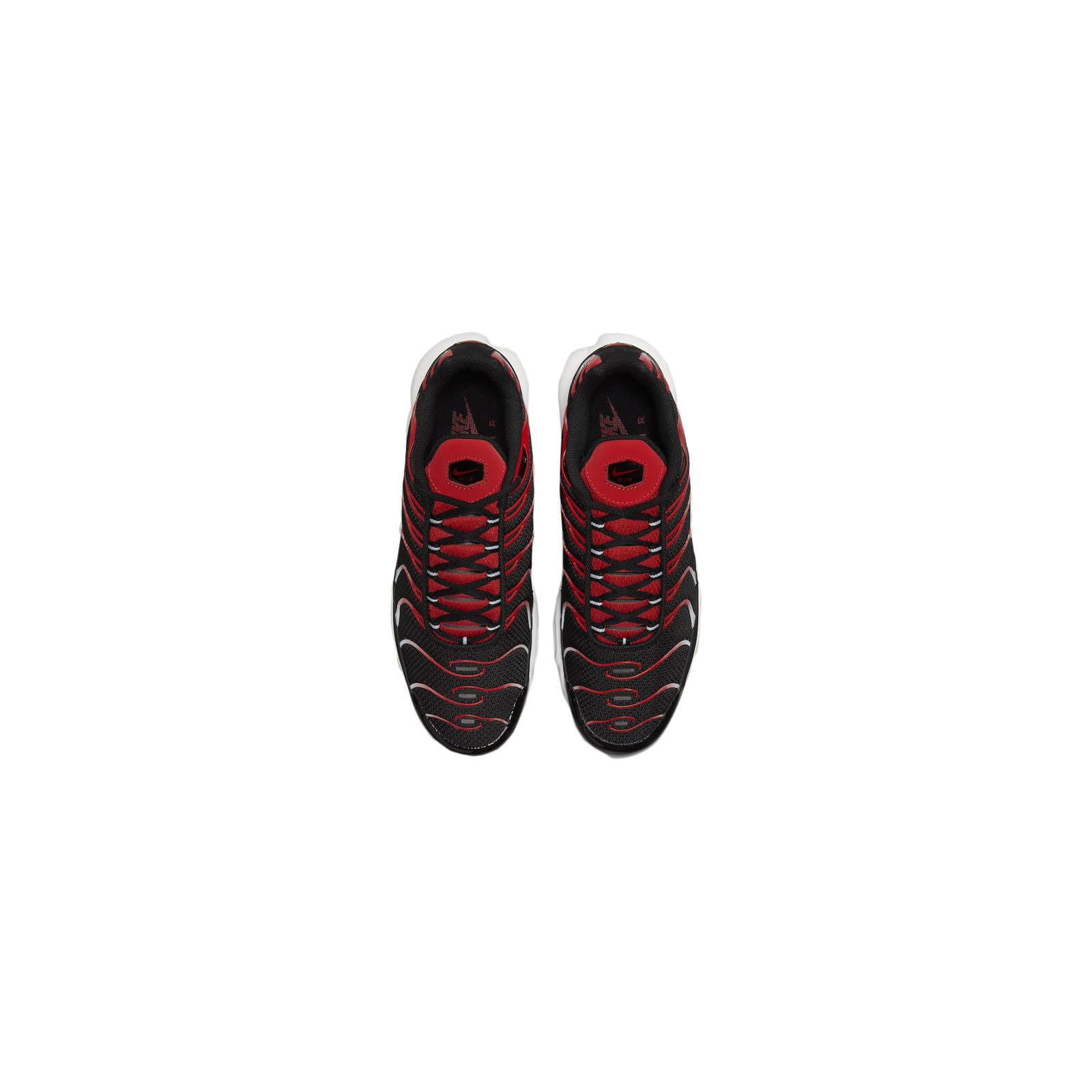 Nike Air Max Plus Men's Shoes Size - 10 Black/White-University Red