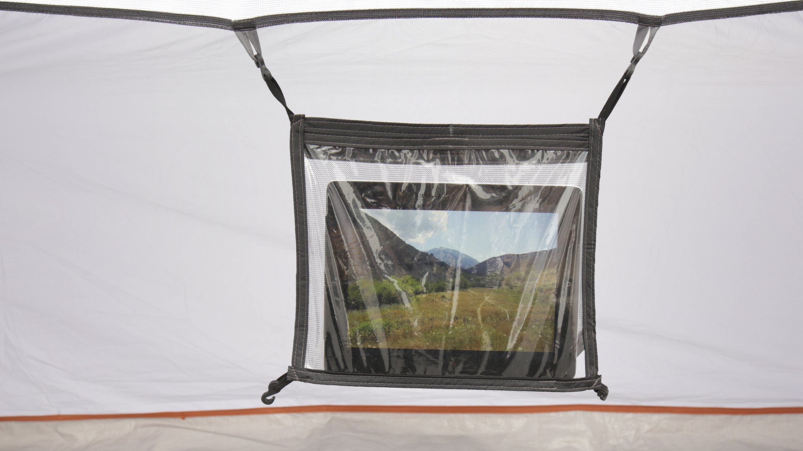 OZARK Trail Family Cabin Tent (Orange/Gray, 3 Person)