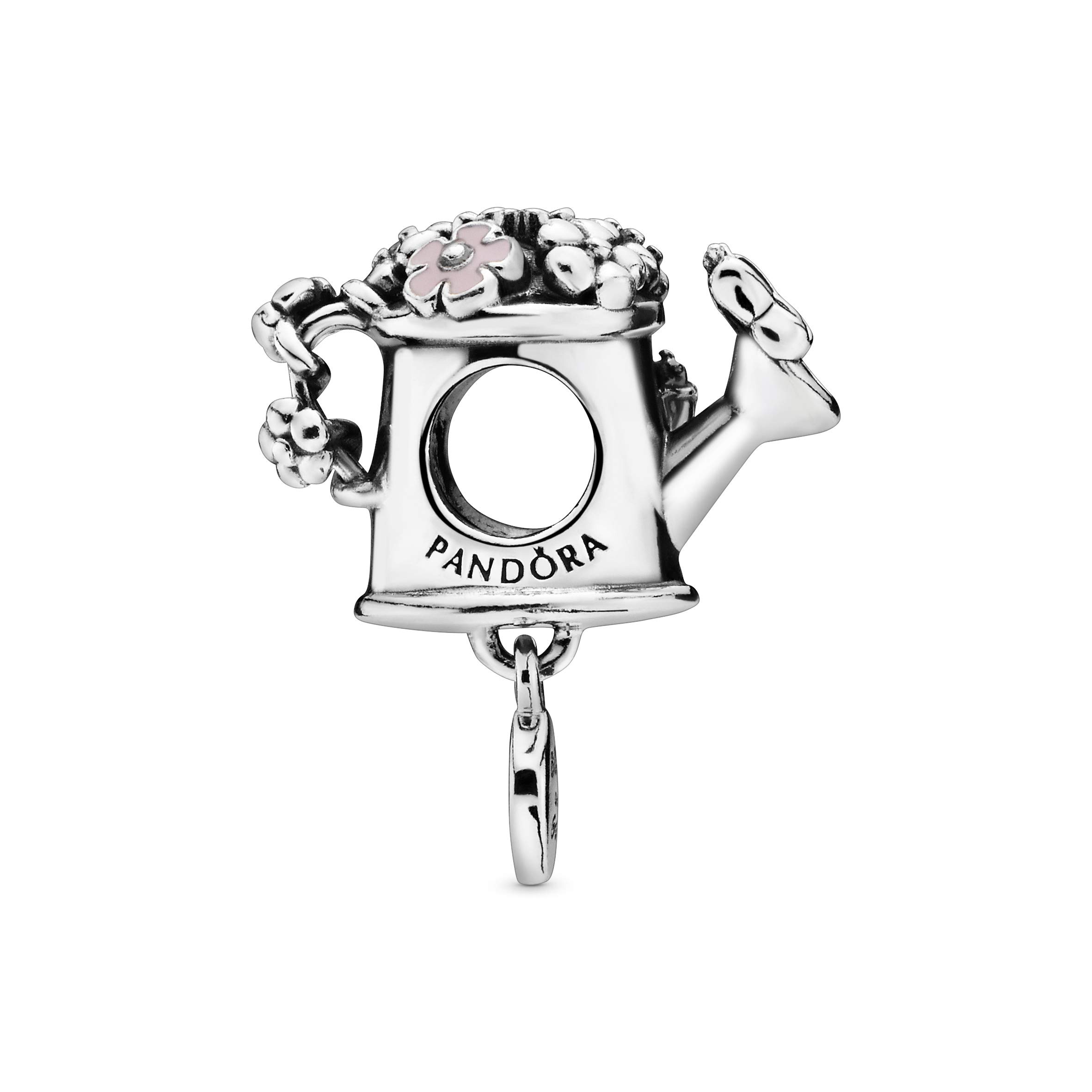 Pandora Jewelry Watering Can Dangle Cubic Zirconia Charm in Sterling Silver