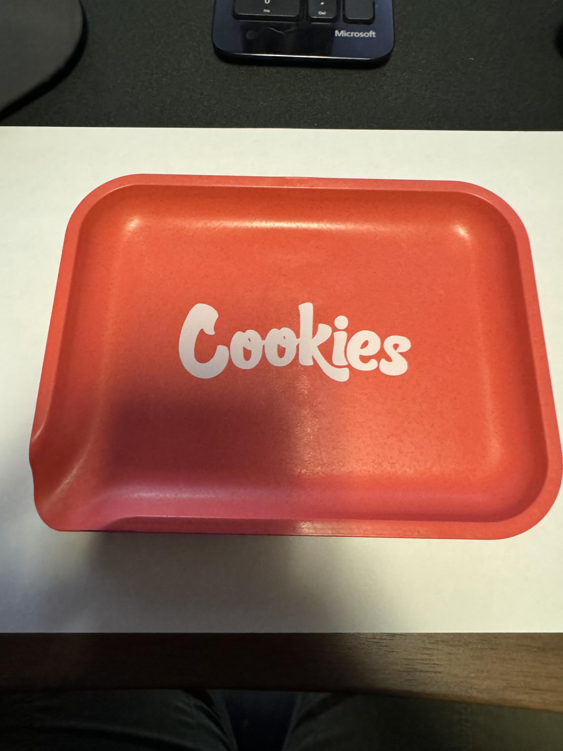 Santa Cruz Shredder x Cookies Tray - Smooth Rounded Edges, Spout for Easy Filling - Durable Design for Effortless Experience