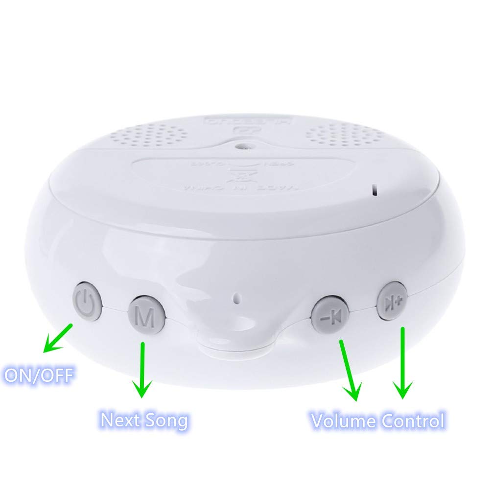 PchLight Baby Auto Music Mobile Crib Toys Attachments (New 35 Songs Basic Version, Only Music Mobile)