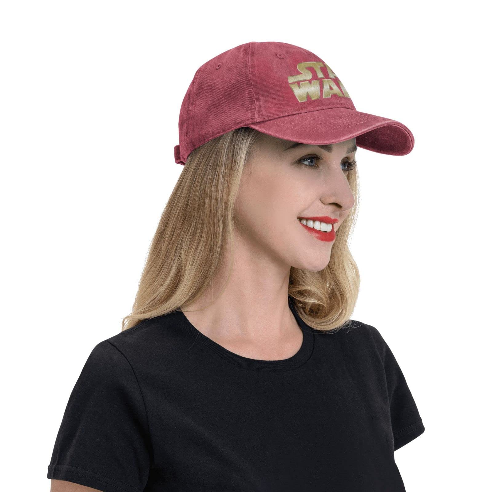 Unisex Baseball Cap 100% Cotton Fits Men Women Washed Denim Adjustable Dad Hat