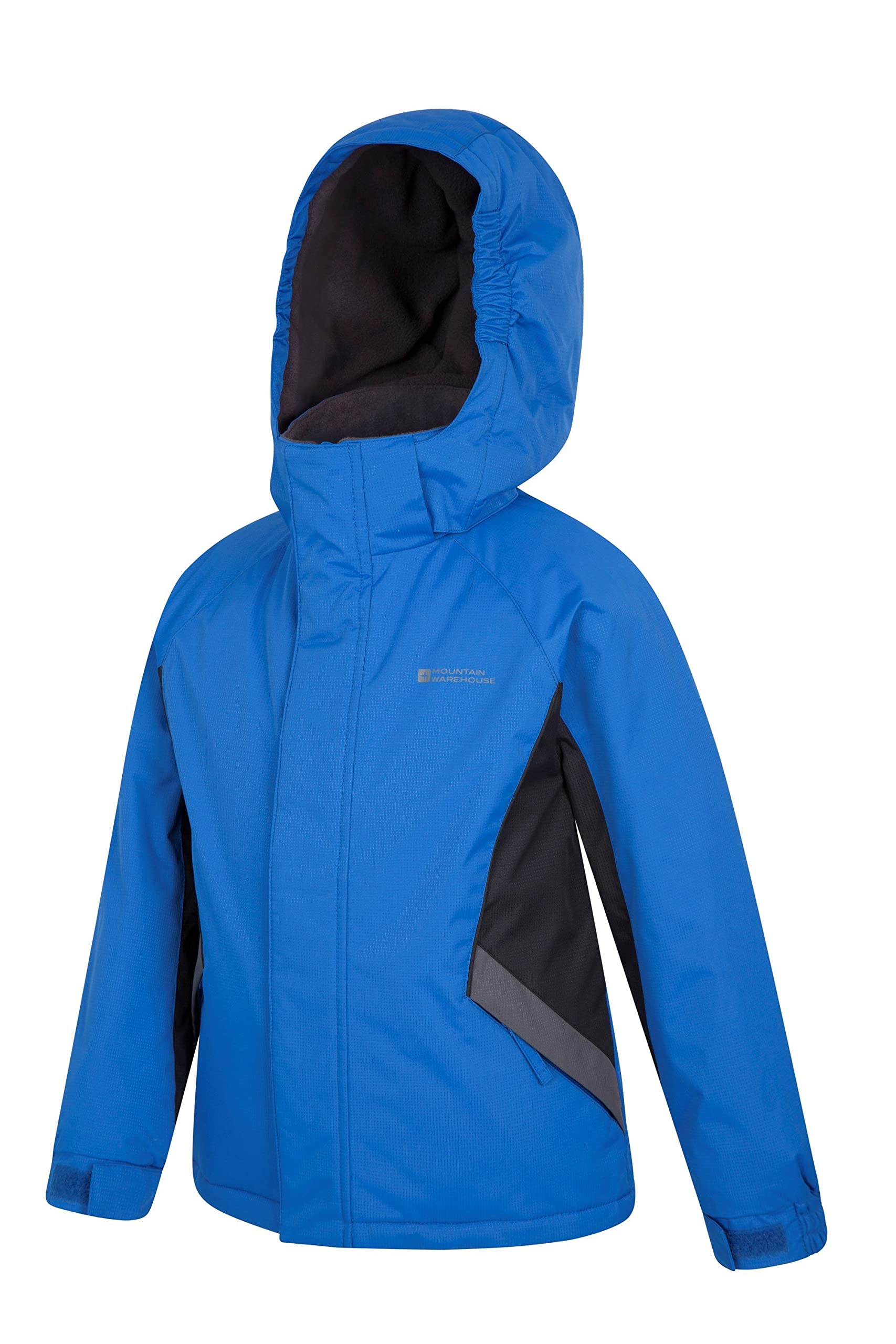 Mountain Warehouse Raptor Kids Ski Jacket, Boys & Girls Snow Coat Charcoal 5-6 Years