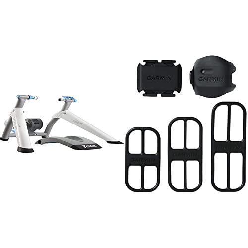 Tacx Garmin Flow Smart Trainer and Garmin Speed Sensor 2 and Cadence Sensor 2 Bundle