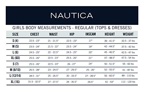 Nautica Girl's Full-zip Fleece Jacket, Signature Logo Design, Lightweight & Wind Resistant, Grey Heather, 38