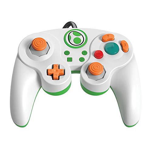 PDP Gaming Super Mario Bro Yoshi GameCube Wired Fight Pad Pro Controller: Yoshi - Nintendo Switch