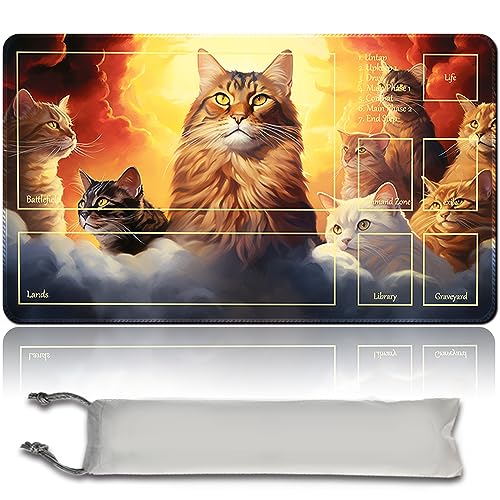 MPLR BOARD GAME Premium Gaming Mat 60 x 35 cm TCG Compatible with OCG CCG RPG MTG Gaming Mat, Mouse Mat Table Mat (Original Game Mat)