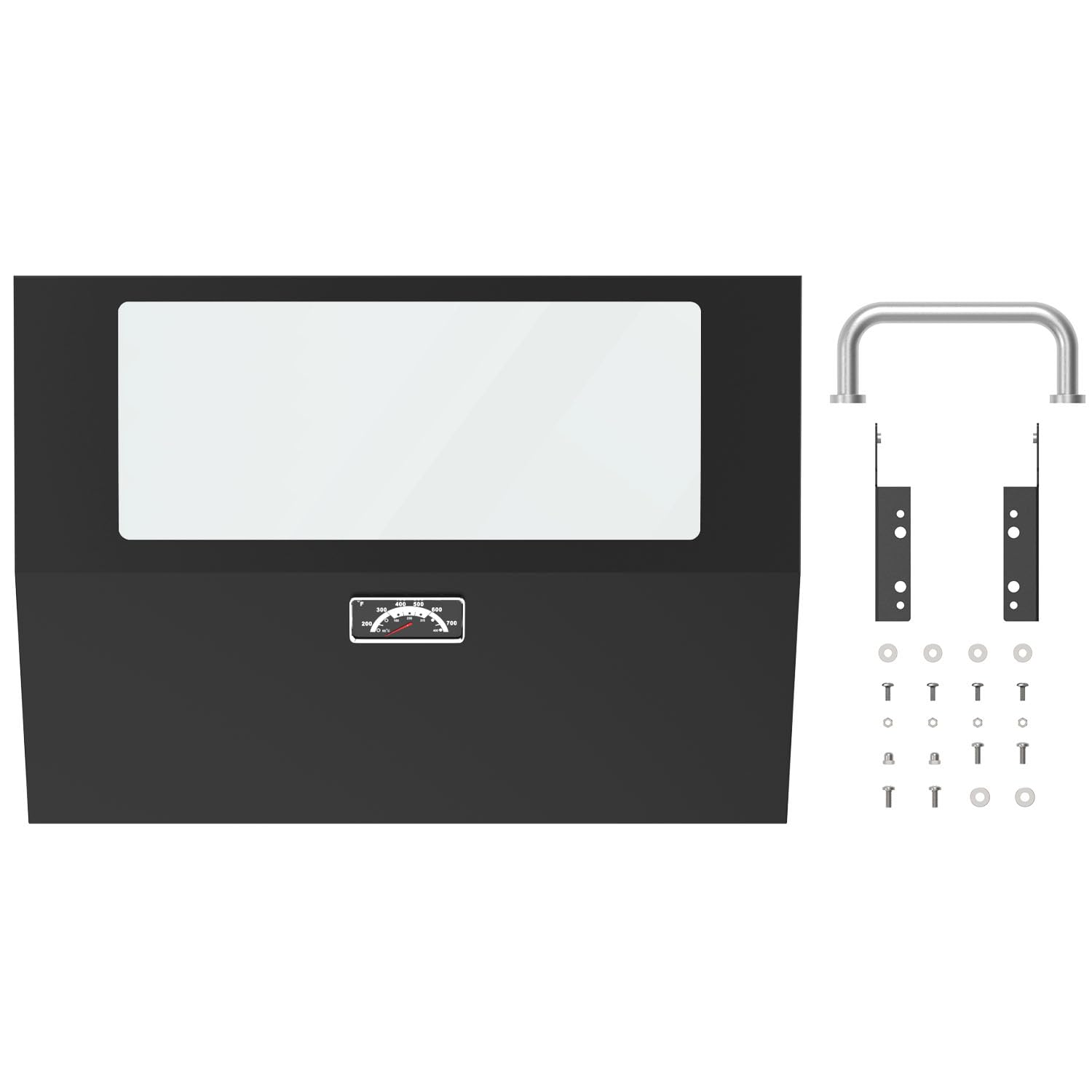 New Upgraded 22" Glass Hinged Griddle Lid Hood for 22-inch Blackstone Griddle, Hinged Lid Griddle Hood for 22" Blackstone Table Top Grill Griddle 5011 Grill Hard Cover