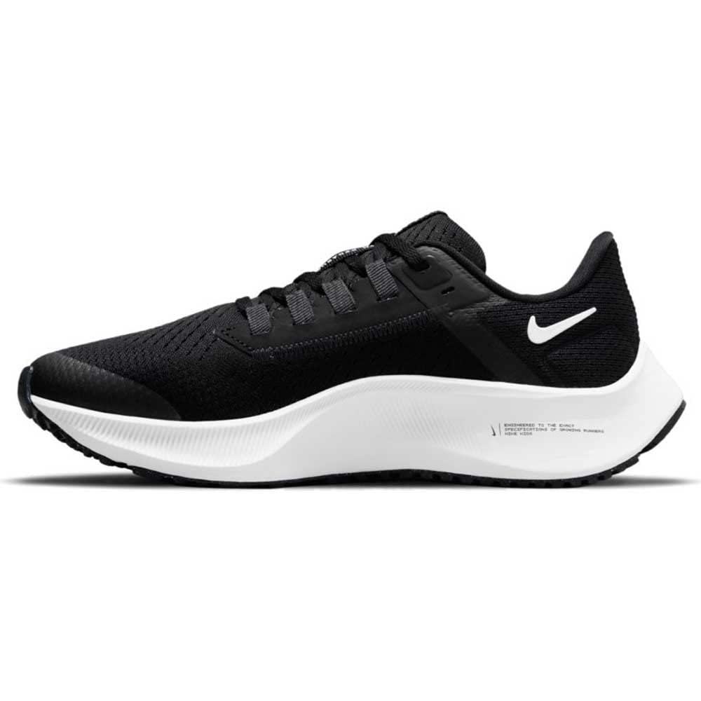 Nike Boy's Air Zoom Pegasus 38 (Little Kid/Big Kid) Black/White/Anthracite/Volt 6.5 Big Kid M