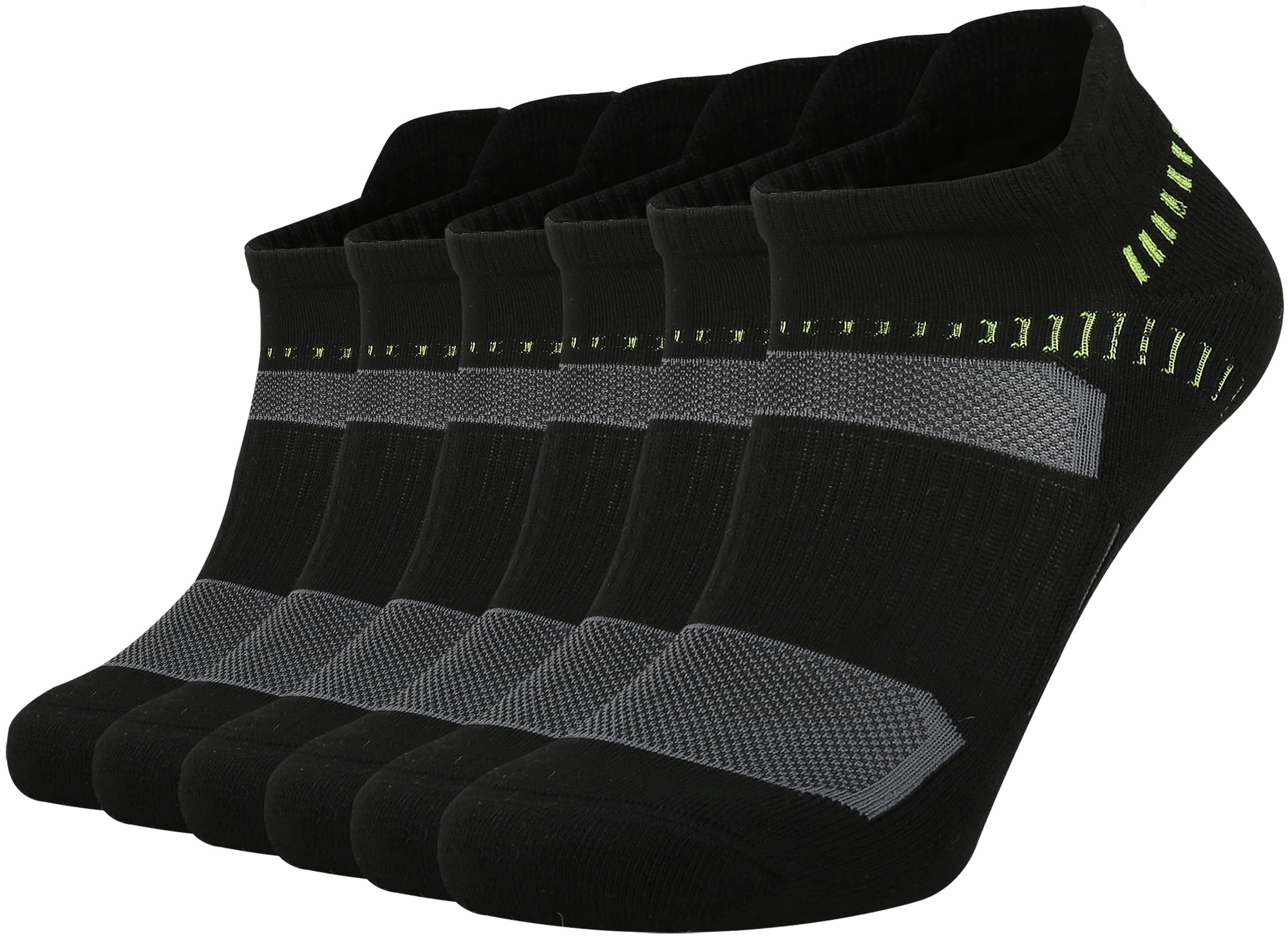 ONKE Merino Wool Low Cut Quarter Socks with Cushion Ventilating Performance Fit Breathable for Men Hiking Trail Running Sport(DarkGrey XL)