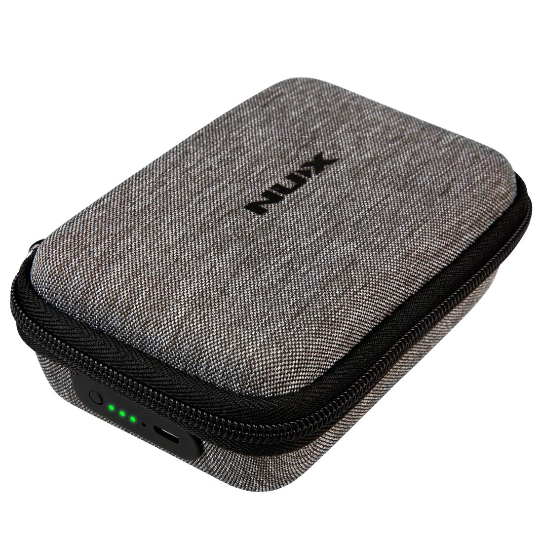 NUX B-5RC Wireless Guitar System with Charging Case - Auto Match, Mute Function, 2.4GHz Transmitter and Receiver for Guitars with Active/Passive Pickups (Black)