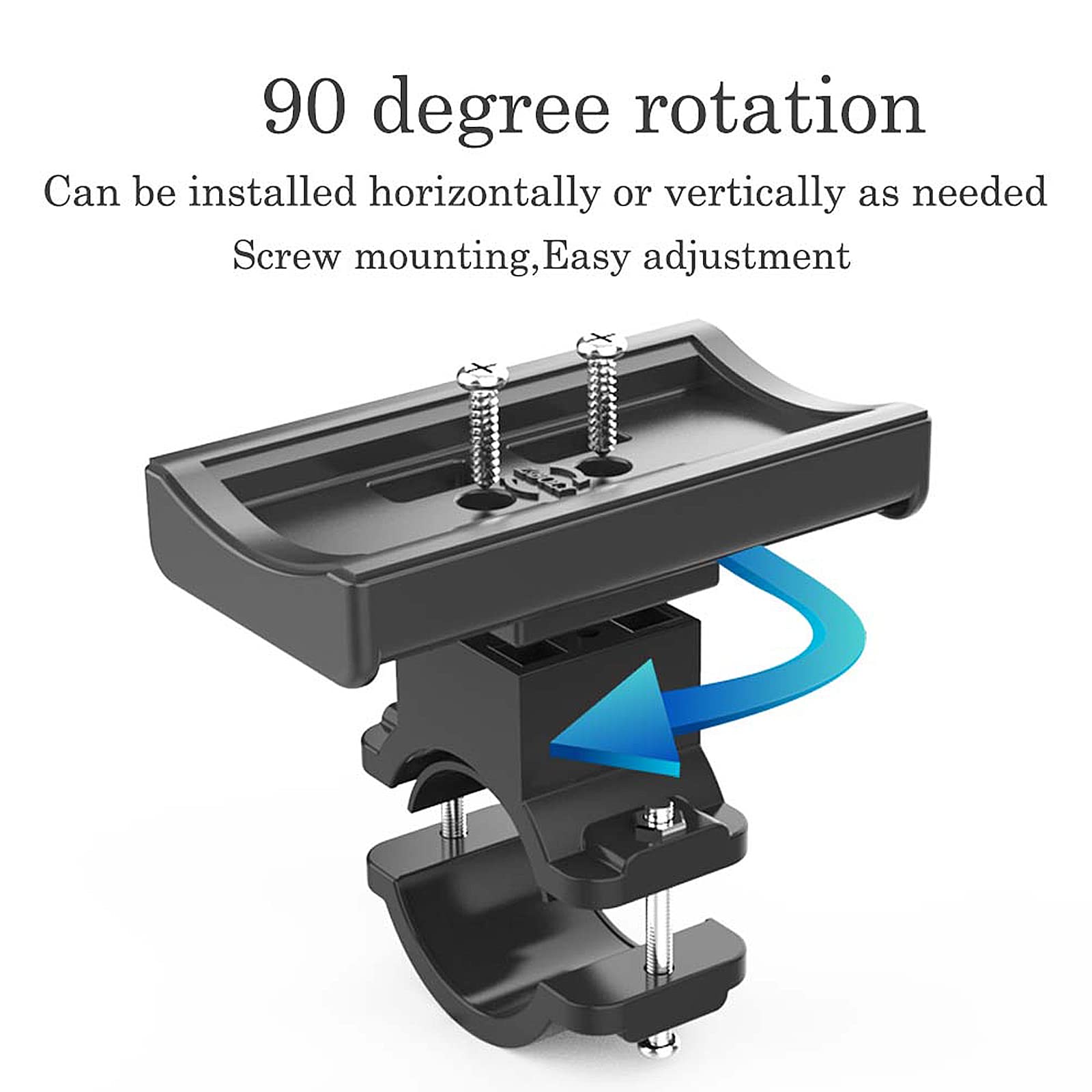Universal Sporting Camera Bracket Outdoor Bike Mount Holder Accessories for Mountain Bike, Golf Cart, Scooter Stand Bicycle Speaker Mount Light Stand Clip Adjustable Strap for Drink Bottle Rack