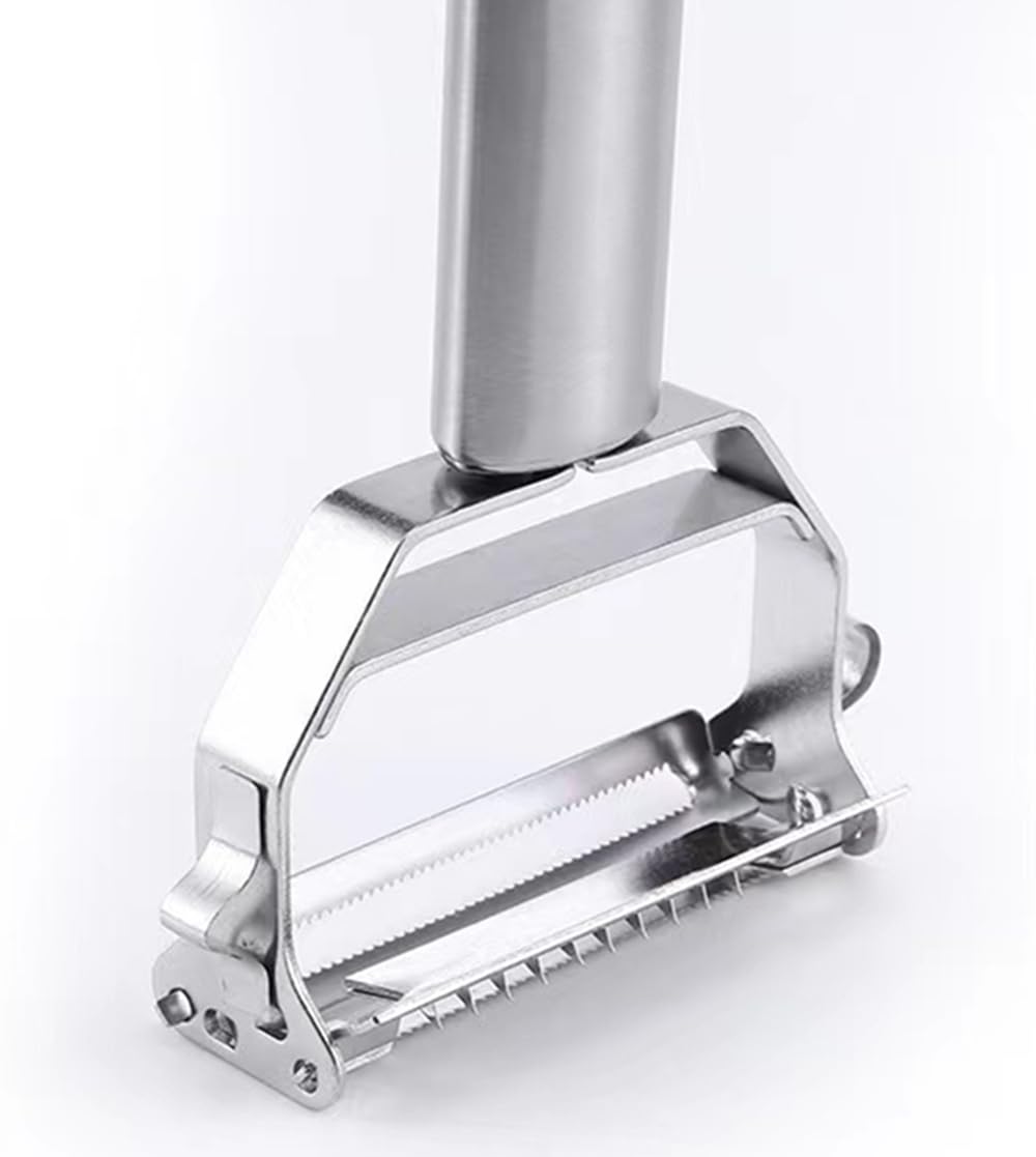 Vegetable Peeler,SZYIKUER Stainless Steel 2 in 1 Julienne Vegetable Peeler Perfect for Carrot Potato Melon Gadget Vegetable Fruit