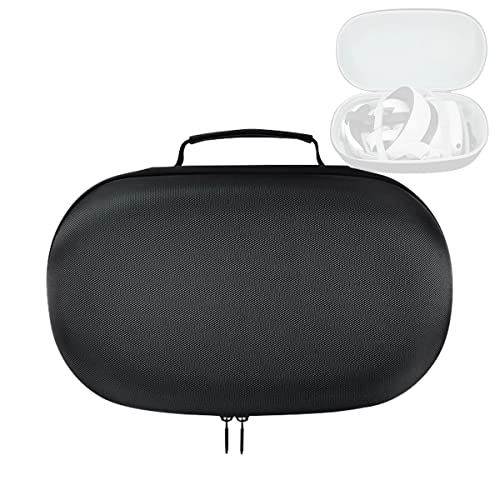Oculus Quest 2 Carrying case,Case for Oculus Quest 2 Halo Strap Improvements Hard EVA Carrying Travel Bag VR Accessories