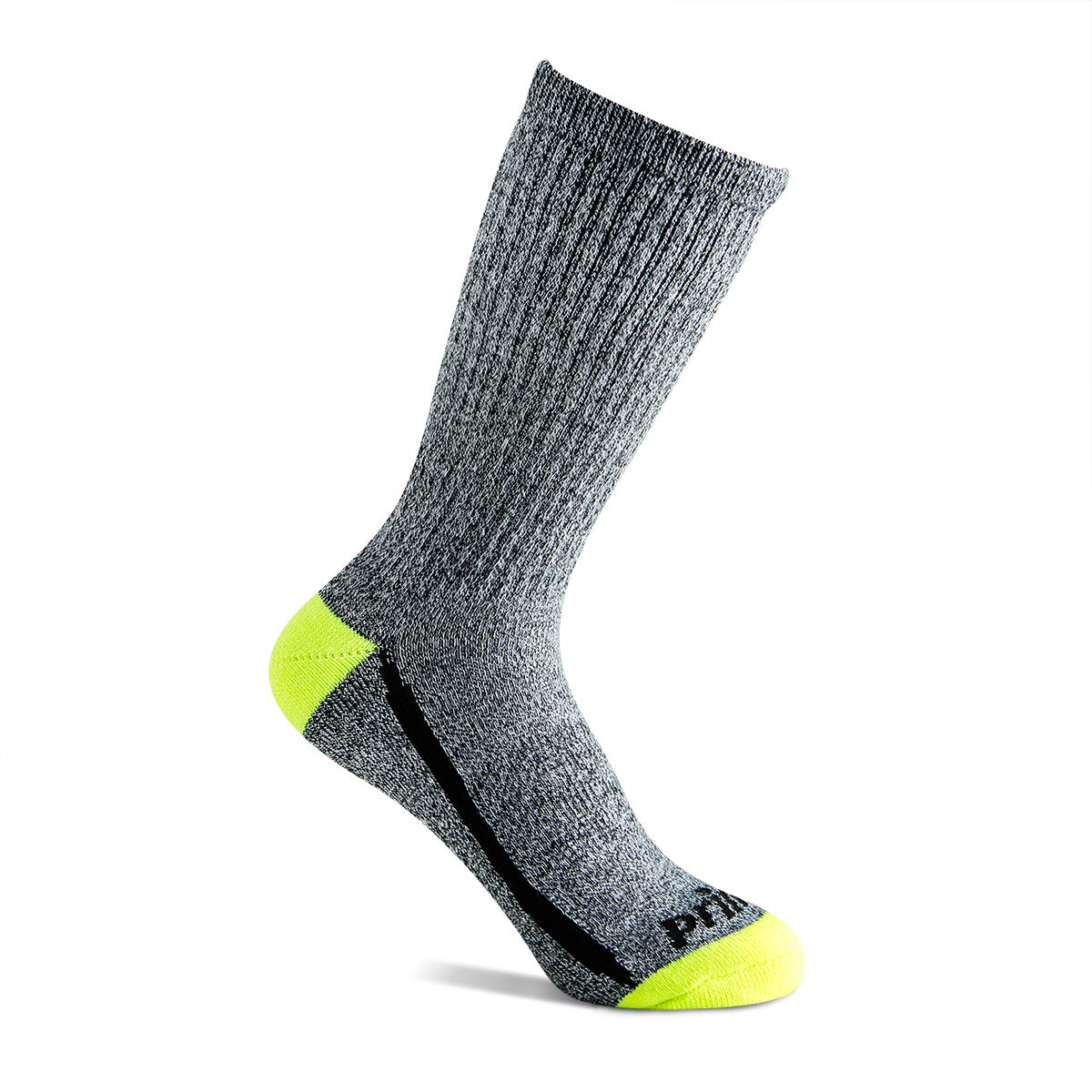 Prince Boys' Crew Length Athletic Socks with Cushion for Active Kids (6 Pair Pack)