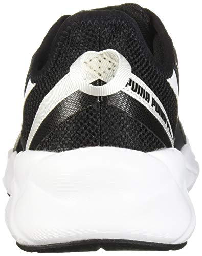PUMA Women's Weave XT Sneaker, Black White, 9.5 M US