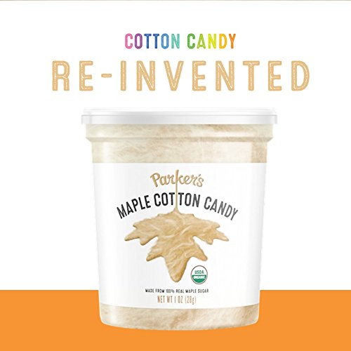 Parker's Maple, Organic Maple Cotton Candy, 2 oz (Pack of 3)
