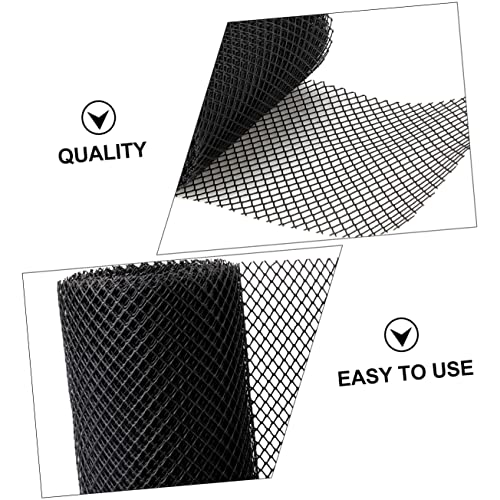 NOLITOY 3 Sets Anti-Falling Net Filters Kn Filter Fence Mesh Netting Gutter Brush Net Cover Leaves Gutter Cover Fence Gutter Guard Roof Mesh Strainer Plastic Gutter Guard Leaf 15c Bird Net