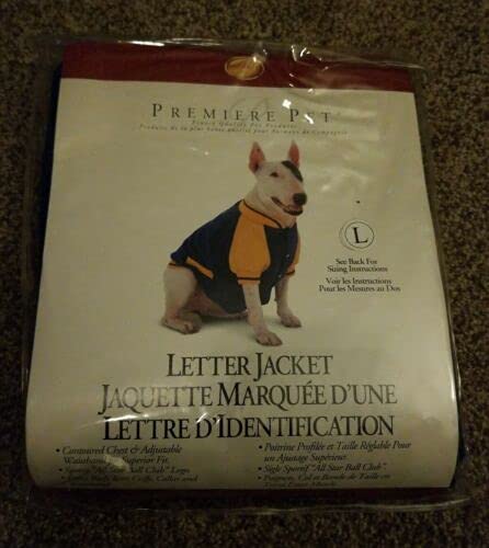 Premiere Pet Letter Jacket Large