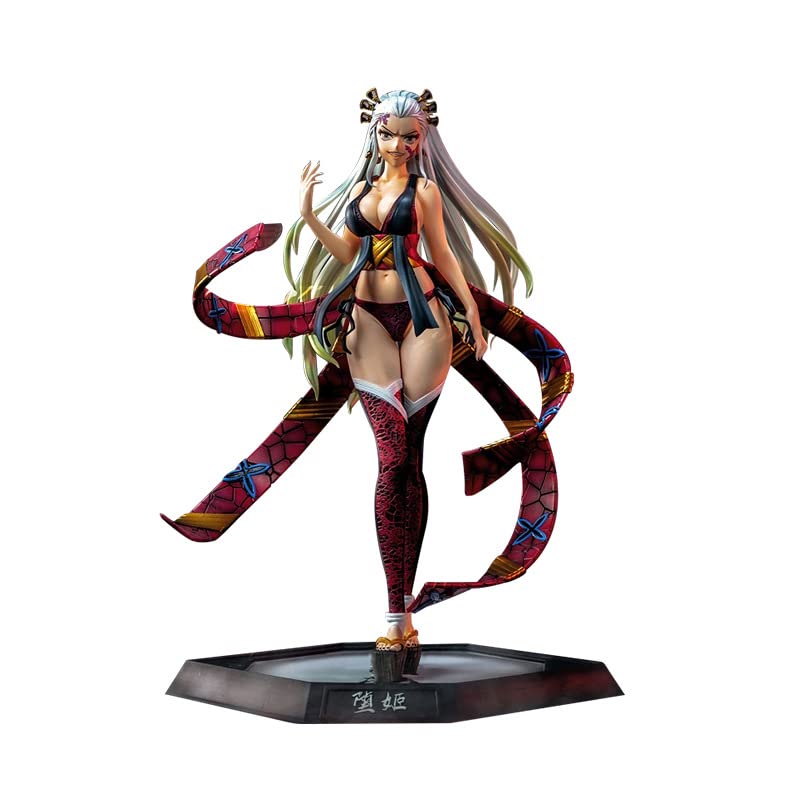Uzui Tengen Daki Figure Anime Statue Model Color Desktop Decoration Gift Anime Fan Collection(28CM/11IN)