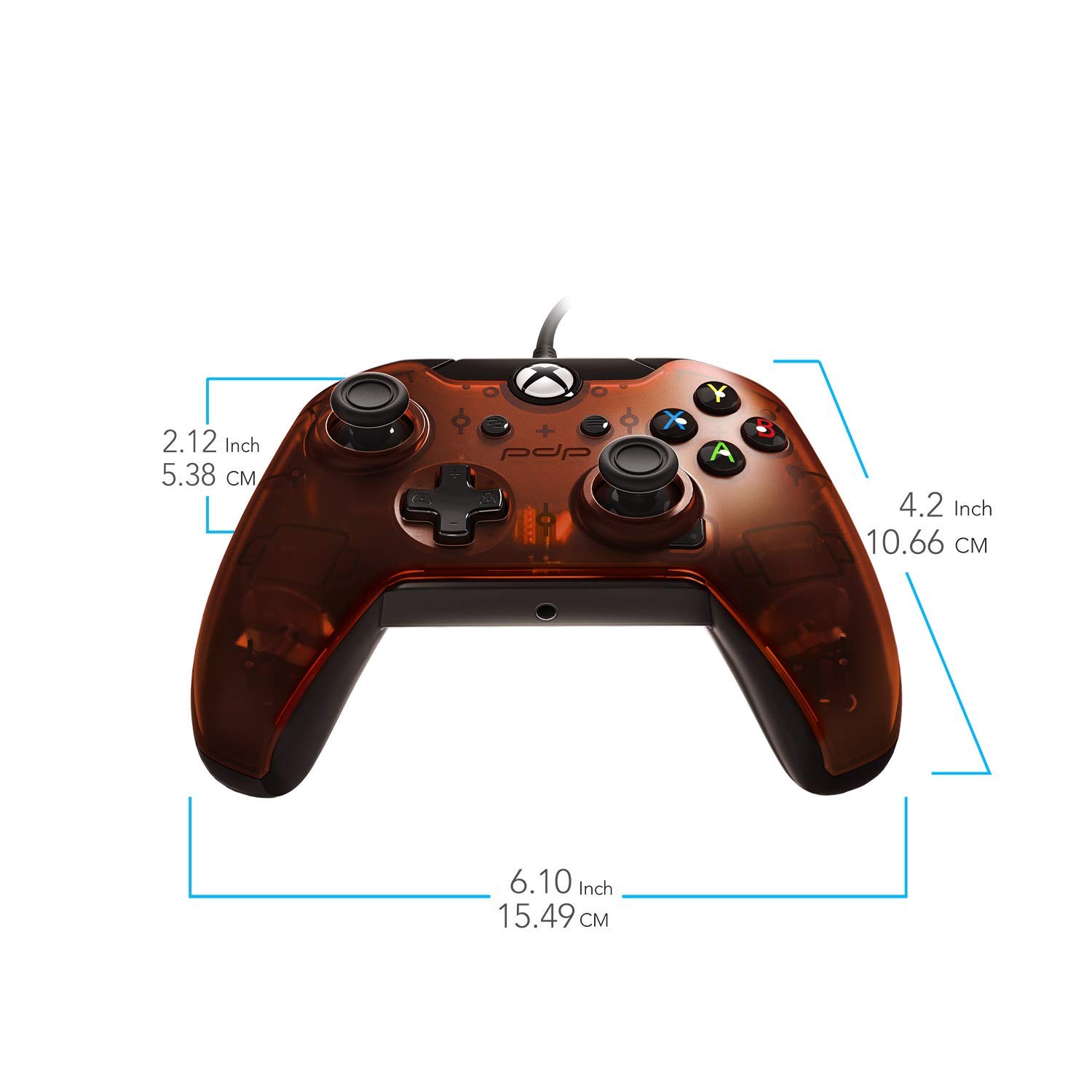 PDP Wired Controller - Orange (Xbox One/PC)