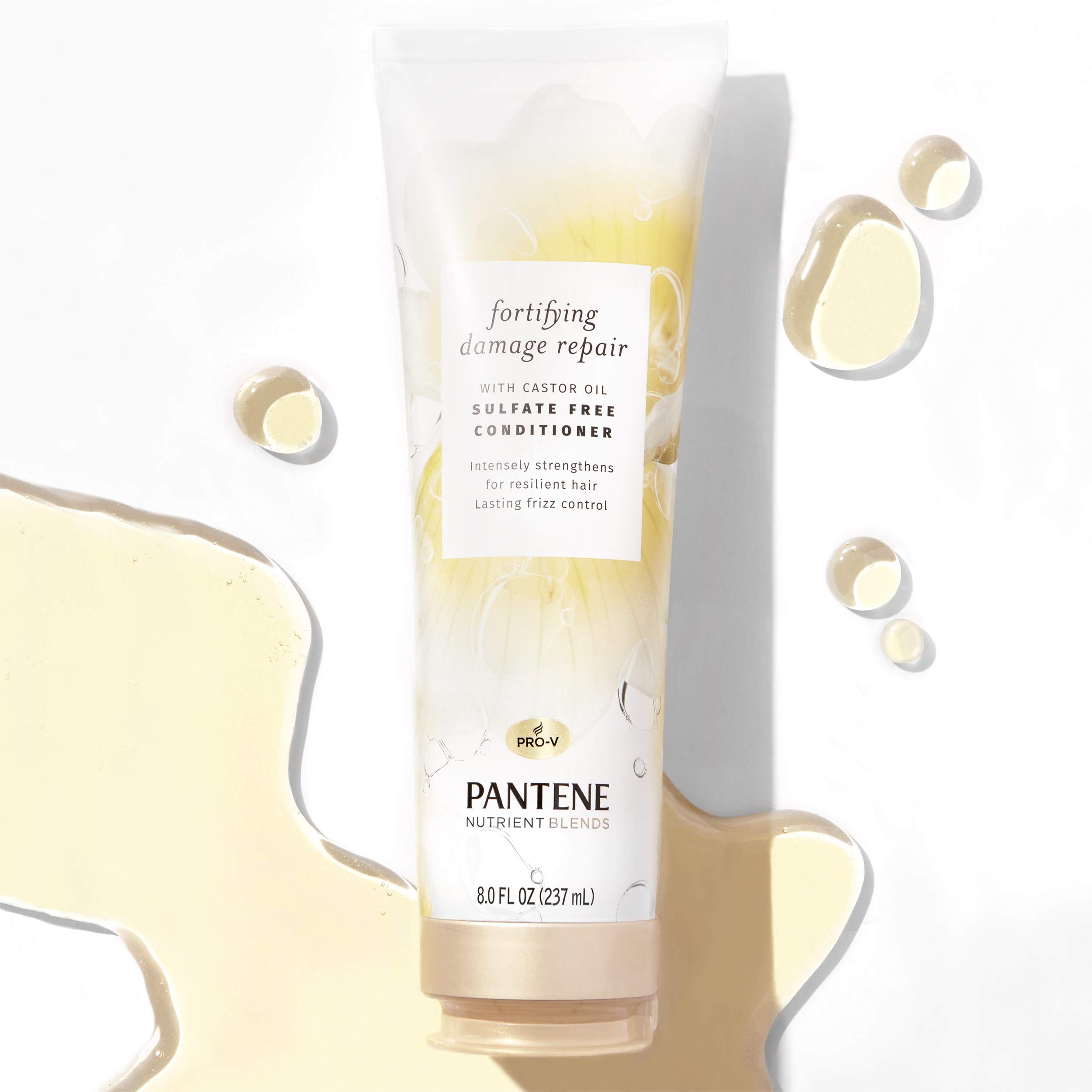 Pantene Nutrient Blends Fortifying Damage Repair Conditioner, Sulfate Free, 8.0 fl oz, 6.365 Fl oz