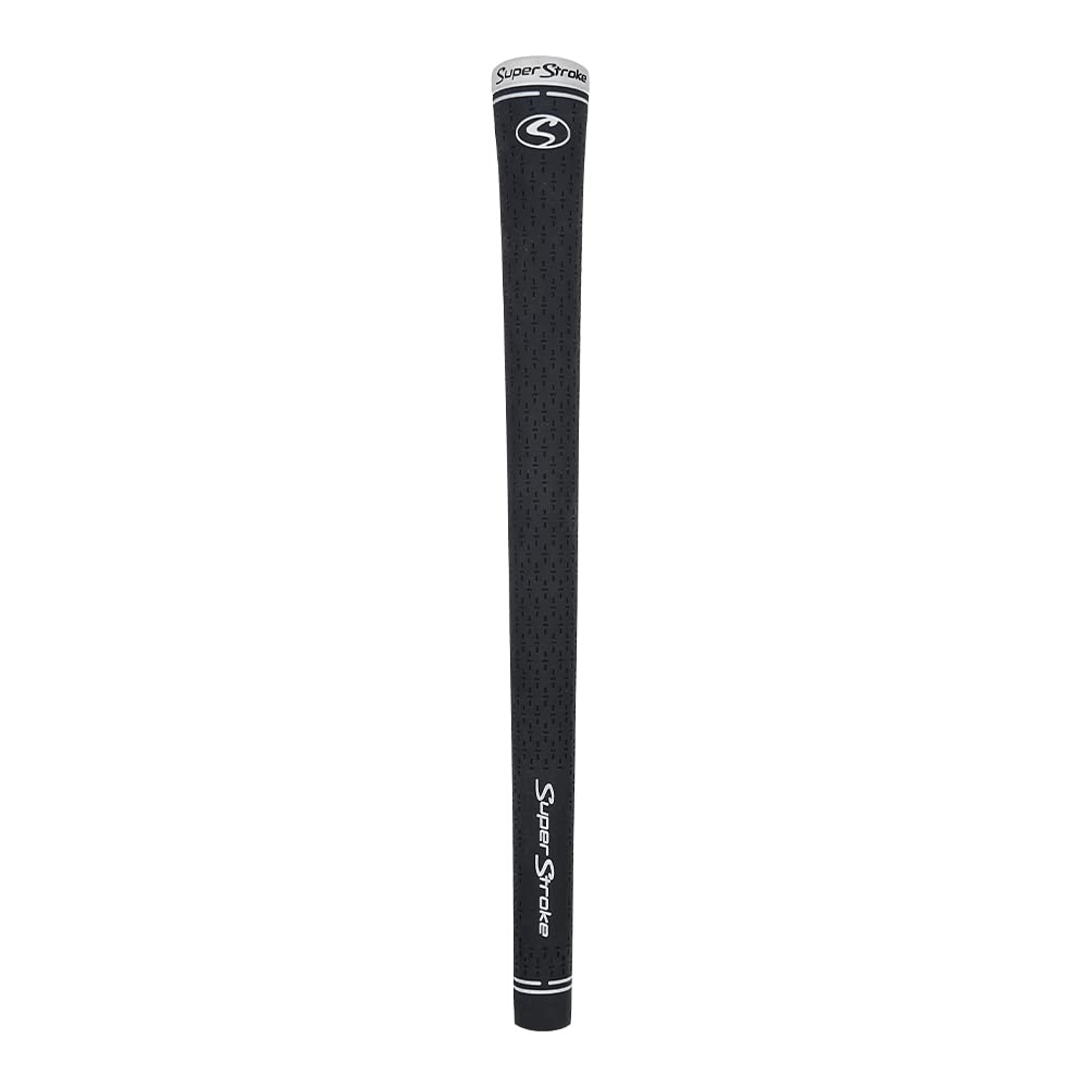 SuperStroke S-Tech Rubber Golf Club Grip, 13 Pack Bundle | Ultimate Feedback and Control | Non-Slip Performance in All Weather Conditions | Swing Faster & Square The Clubface More Naturally, Black