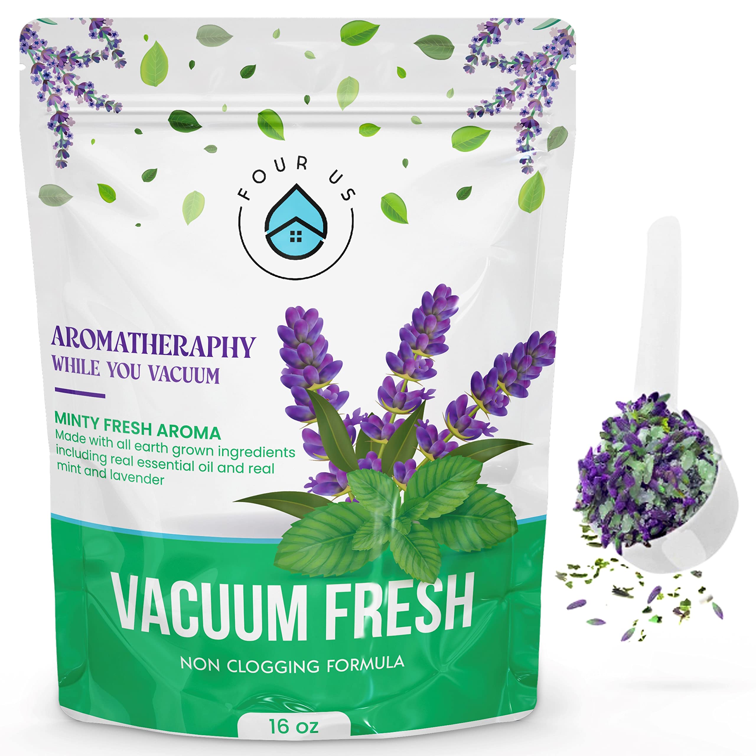 Vacuum Fresh Air Deodorizer Pet Odor Eliminator Safe Natural Aromatherapy Non Clogging Smell Remover Fourus