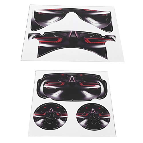 VR Controller Headset Stickers, PVC VR Glasses Protective Sticker Accurately Paste for Oculus Quest 2(Wild hour)