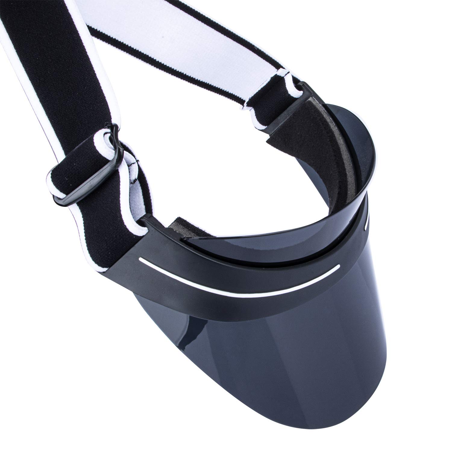 Transparent Sun Visor for Women, Summer Cap UV Protection Sport Hat for Men with PC Lenses