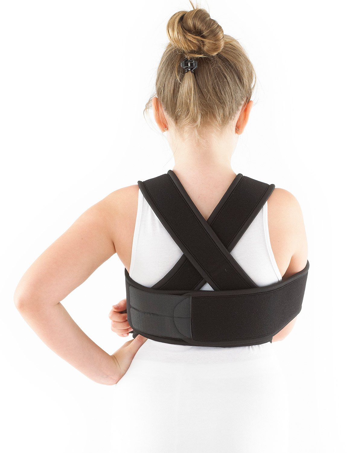 Neo-G Kids Comfort Shoulder Immobilizer - Breathable & Lightweight Fabric - For Pre/Post-Surgery Aid, Support & Elevate Arm, Injury Recovery, Arm Immobilization β Class 1 Medical Device β 1 Size