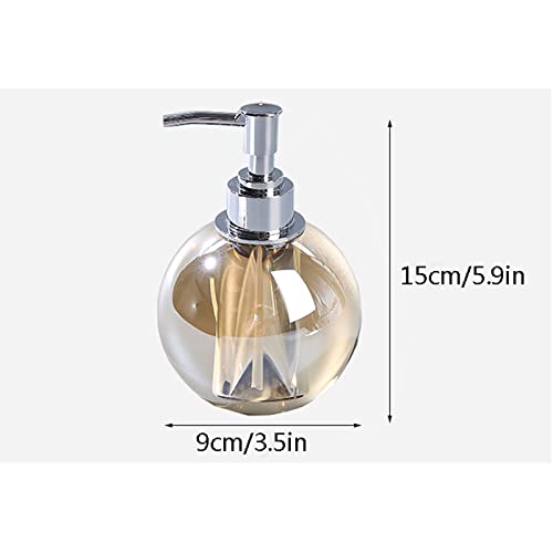 Soap Dispenser Foaming Hand Soap Dispenser Ultra-Durable Soap Dispenser Pump Reusable Ideal for Foam Shampoo Foam Soap Clear Bathroom Soap Dispenser