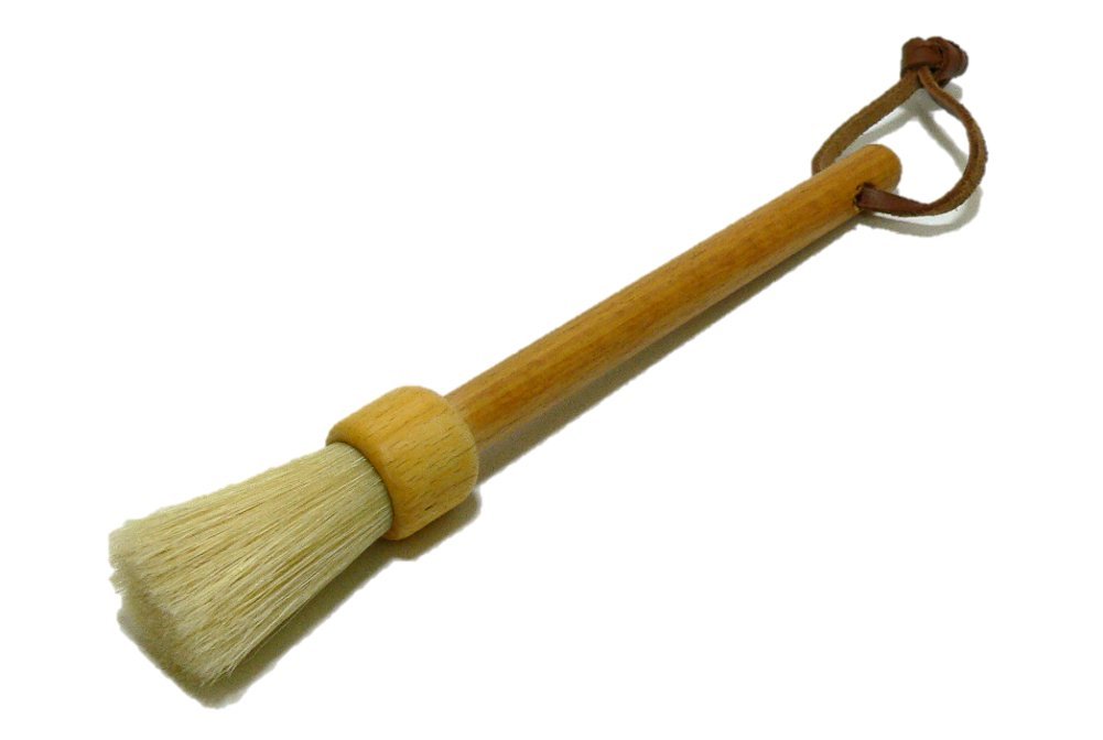 Valentino Garemi Pastry Brush β Traditional & Classic Design β Genuine Wood & Boar Hair for Kitchen Cooking Backing Loaf Cake Doughnut Pie Strudel Tarts β Made in Germany