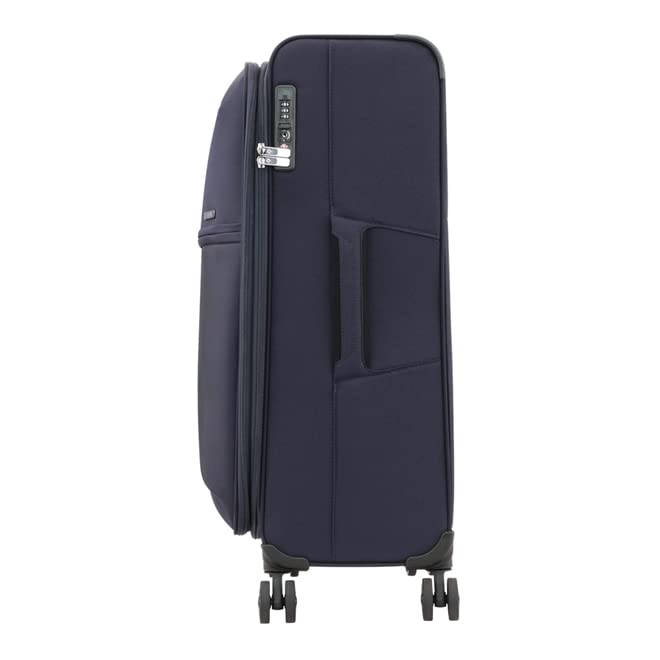 Samsonite 72H DLX Spinner Unisex Medium Blue Polyamide Luggage Bag TSA Approved DC6041002