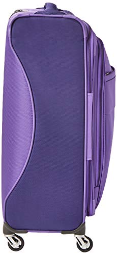 Samsonite Eco Lite Spinner Ladies Medium Purple Polyethylene Luggage Bag TSA Approved 112331-1888