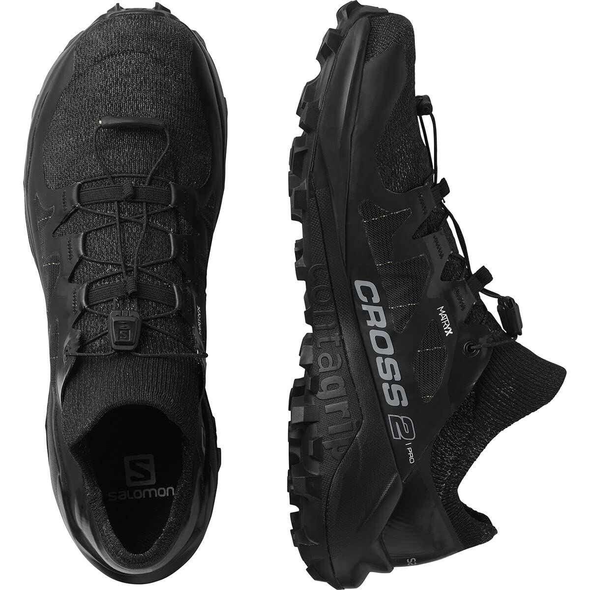 Salomon L4136960010 Cross 2/Pro Black/Monument/Stowea 10 Men's